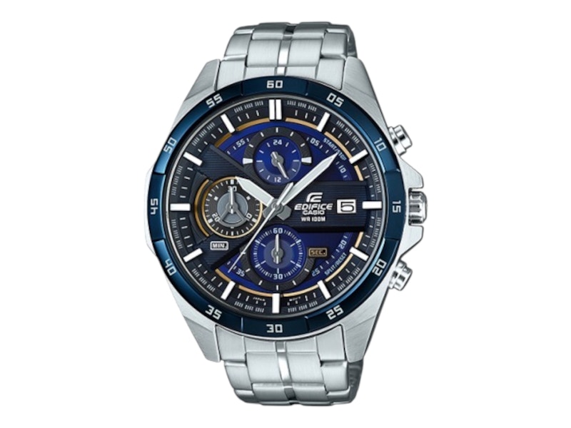 Casio Standard Chronograph EFR-556DB-2A 49mm in Stainless Steel - US