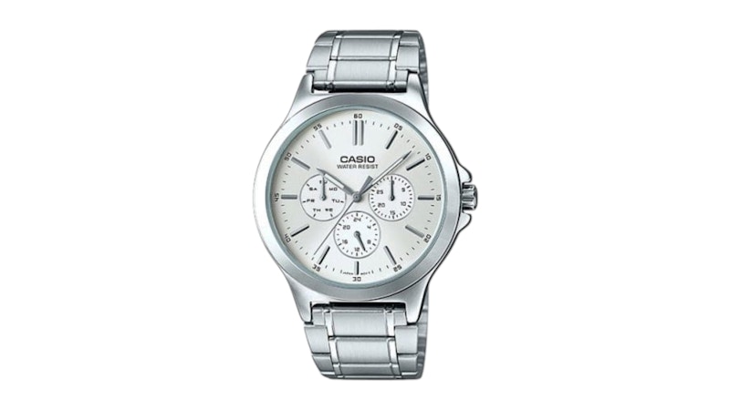 Casio Standard MTP-V300D-7A 42mm in Stainless Steel - US