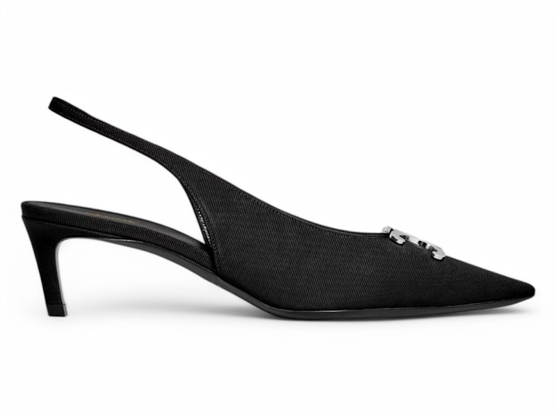 Celine Alma Triomphe Slingback Black (Women's) - 356832285C.38NO - US