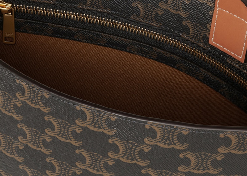 Celine Print Cabas Vertical Small Triomphe Tan in Coated Canvas with ...