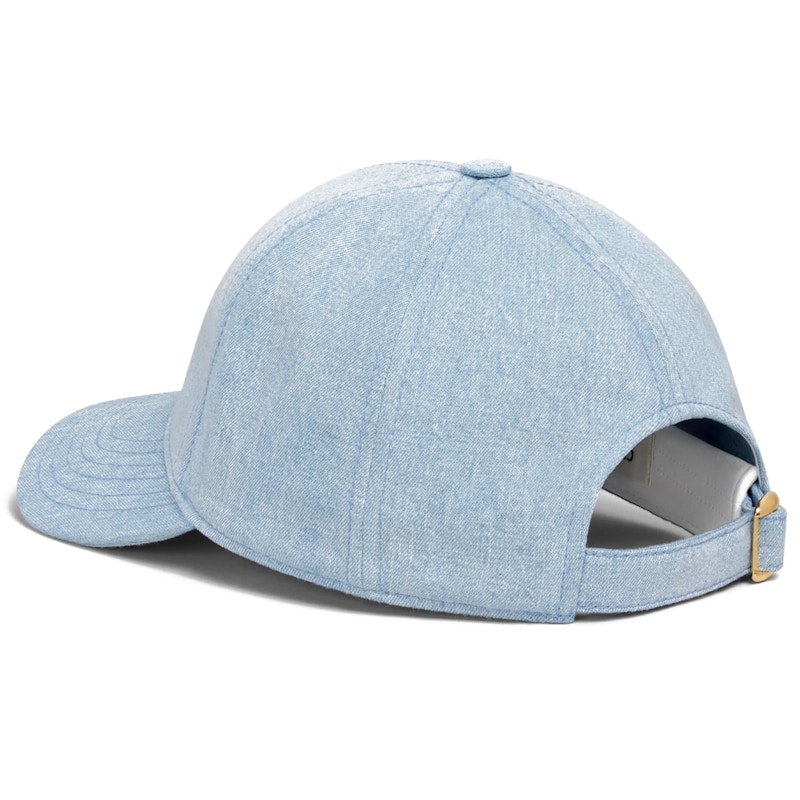 Celine Denim Baseball Cap Sun Faded Wash Men's - FW21 - US