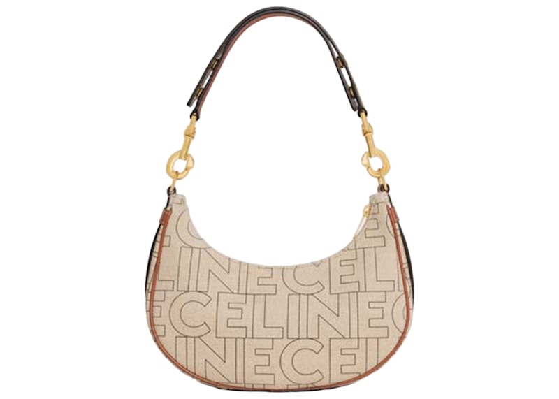 Celine Medium Ava Strap Bag In Textile With Celine All-Over Print ...