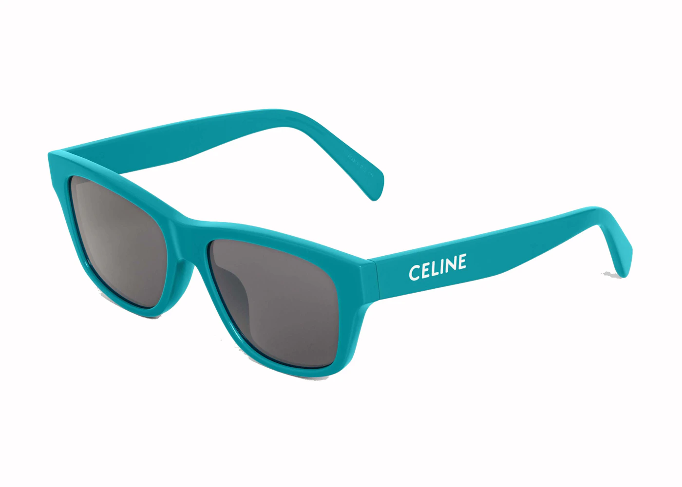 Celine Monochroms 05 Sunglasses Neon Turquoise In Plastic Us