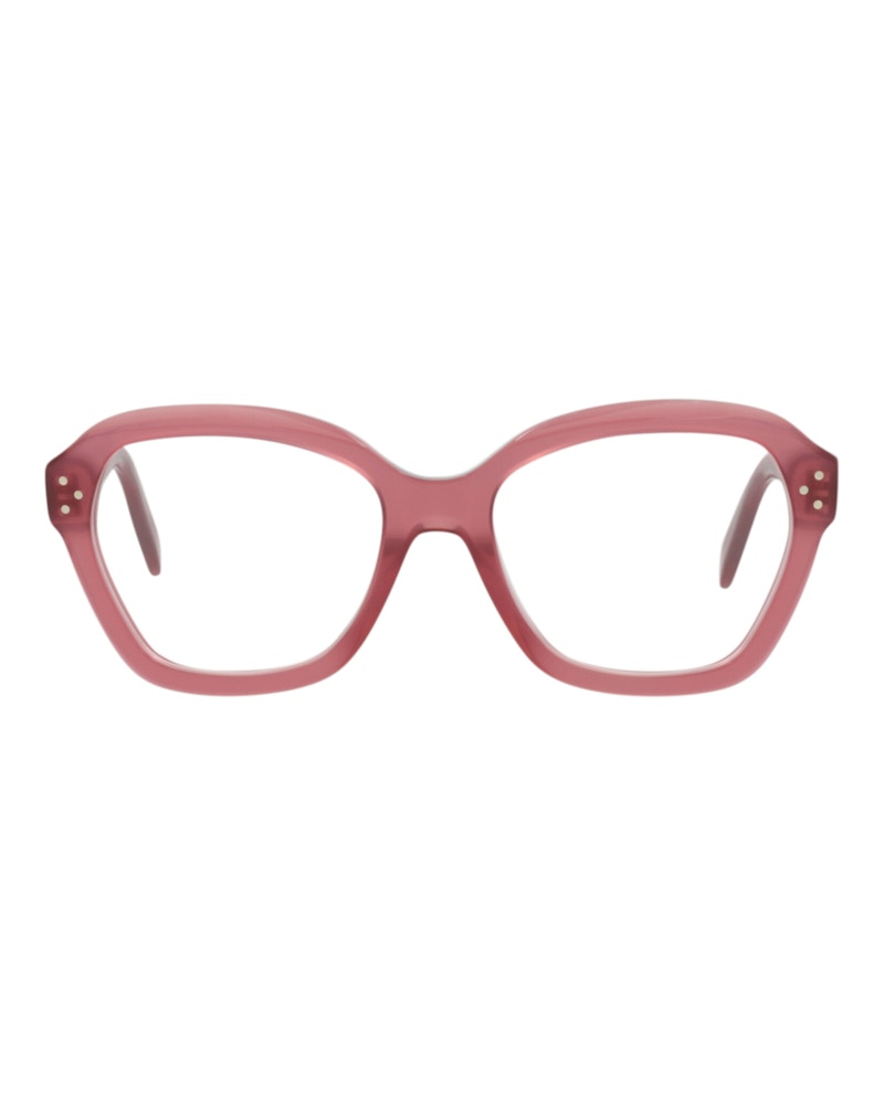 Celine Round-Frame Acetate Optical Frames Ivory Ivory Transparent ...