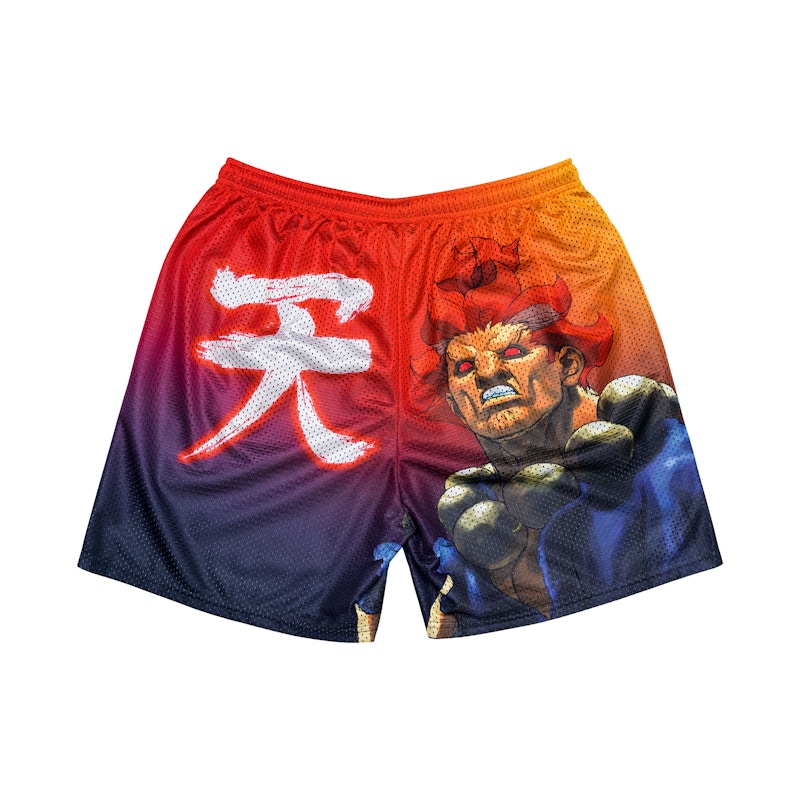 Chalk Line Akuma Retro Street Fighter Shorts Multi Men's - SS22 - US