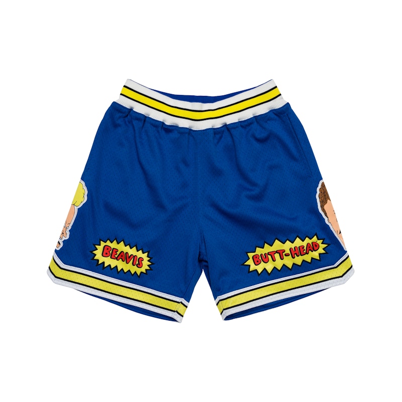 Chalk Line Beavis & Butt-Head Retro Venice Shorts Blue/Yellow Men's ...