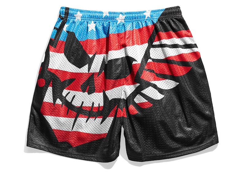 Chalk Line Cody Rhodes OS Logo Retro Shorts Multi Men's - FW22 - US