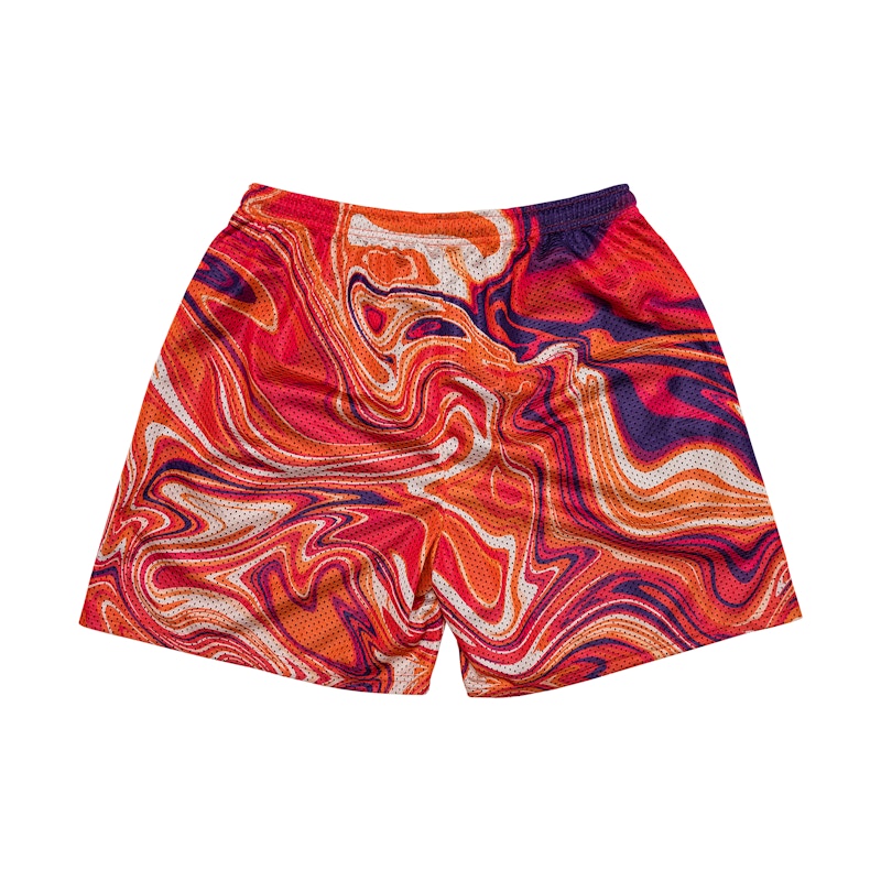 Chalk Line Line Lava Retro Shorts Red Men's - SS22 - US