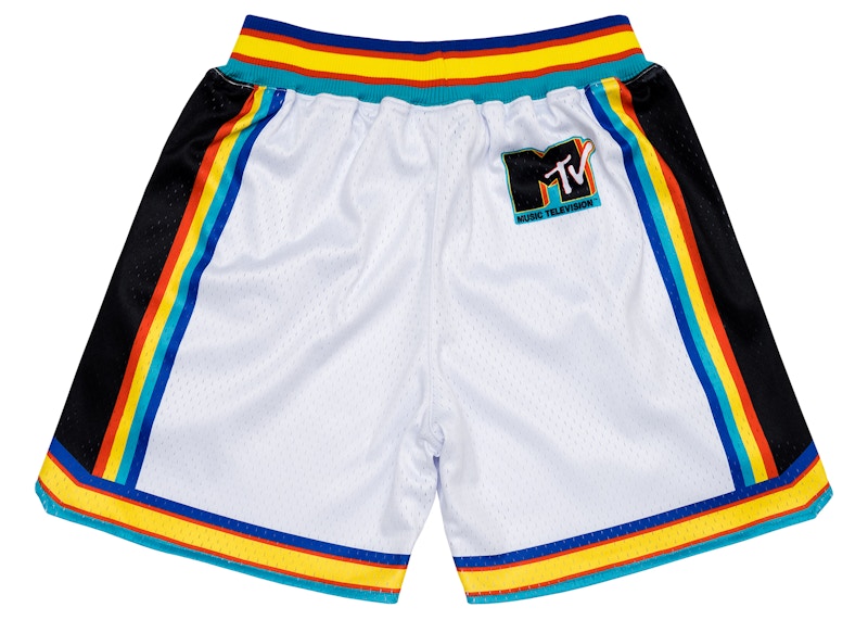 Chalk Line MTV Bricklayers x Aaliyah White Venice Shorts White/Multi ...