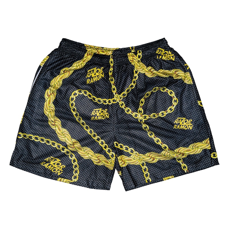 Chalk Line Razor Ramon Retro Chain Shorts Black Men's - US