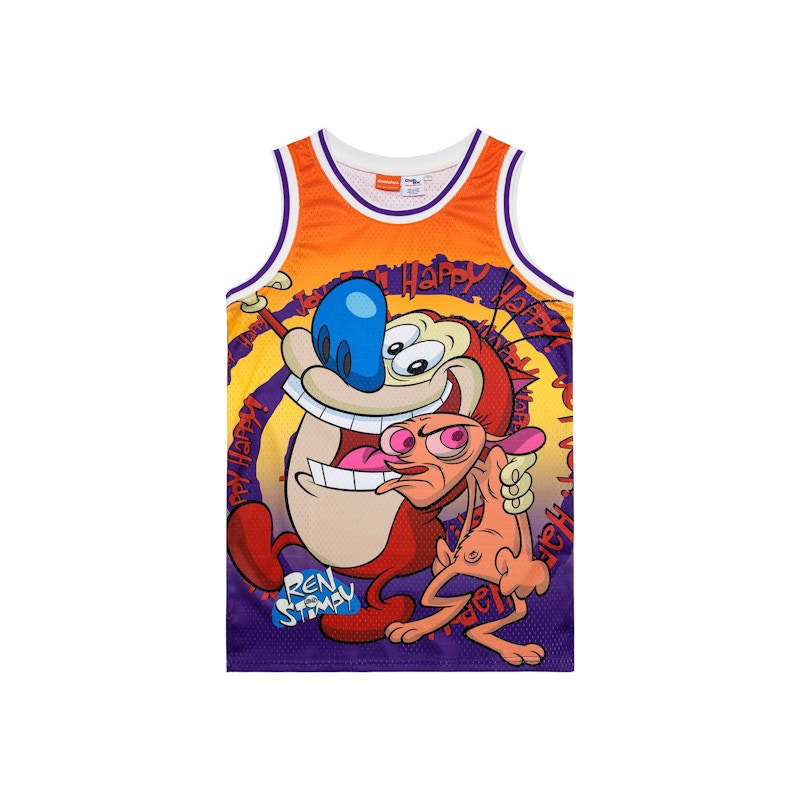 Chalk Line Ren & Stimpy Retro Venice Jersey Orange/Purple Men's - US