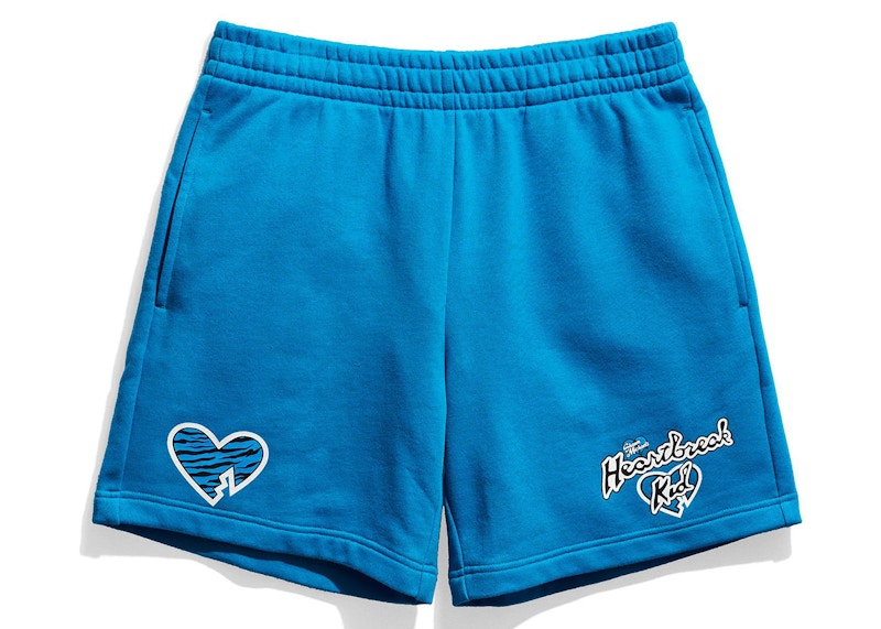 Chalk Line Shawn Michaels HBK Blue Logo Fleece (7 inch inseam) Shorts ...