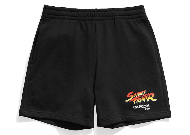 Chalk Line Street Fighter Black Fleece (7 inch inseam) Shorts Black Men ...