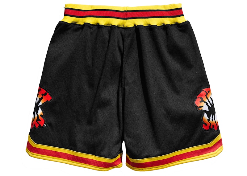 Chalk Line Street Sharks Venice Shorts Black/Yellow Men's - SS22 - US