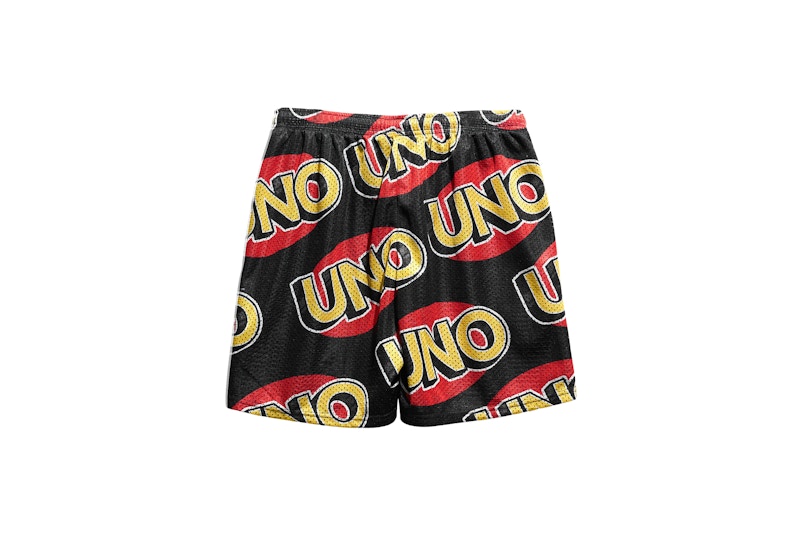 Chalk Line UNO AOP Logo Retro Shorts Black Men's - US