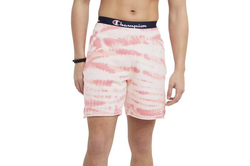 Champion Wave Dye Shorts Wave Dye Tickled Rose Men's - US