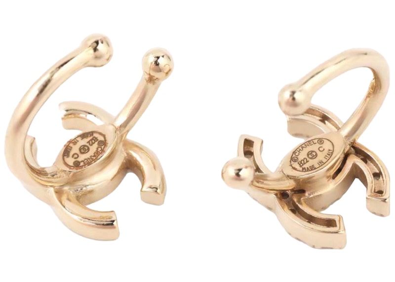Chanel CC Lip Rings Glod in Metal with Gold-tone - US