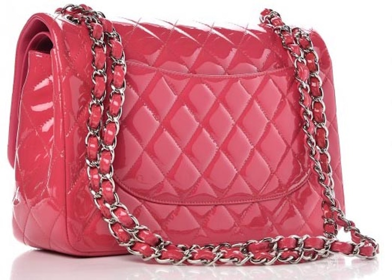 Chanel Classic Double Flap Quilted Jumbo Rose Pink - US