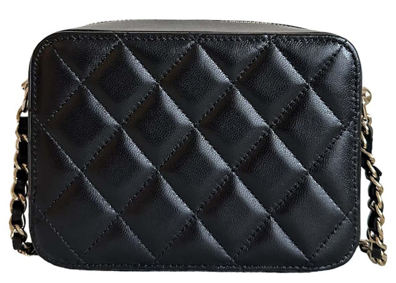 Chanel Mini Camera Bag Black (AP2426) in Lambskin with Gold-tone - US