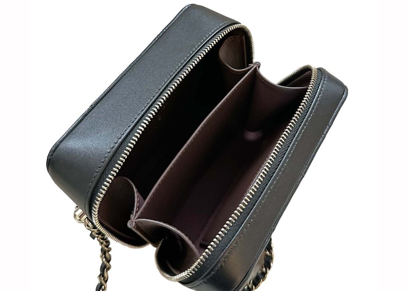 Chanel Mini Camera Bag Black (AP2426) in Lambskin with Gold-tone - US