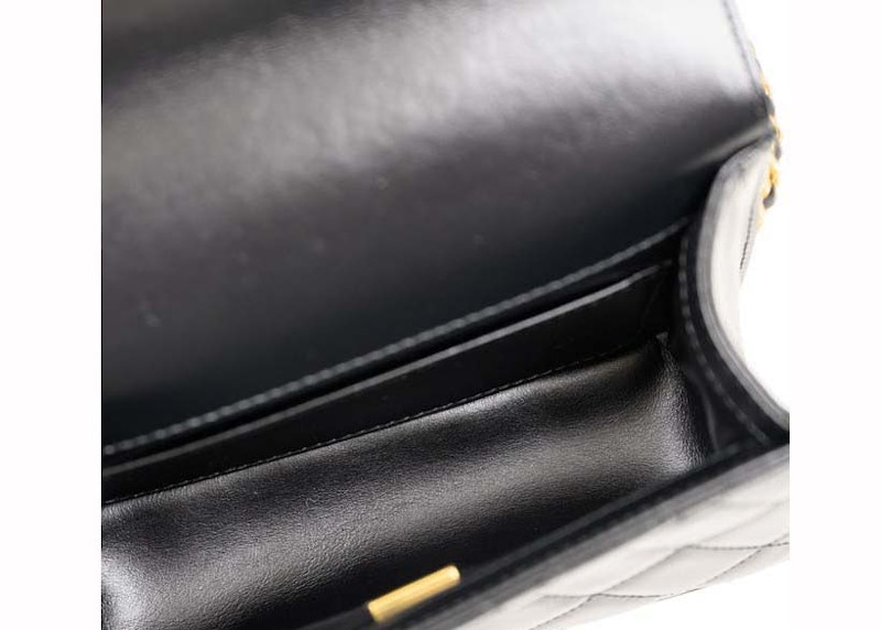 Chanel Mini Size 24C Flap Bag with Adjustable Strap Black (AS2615) in ...