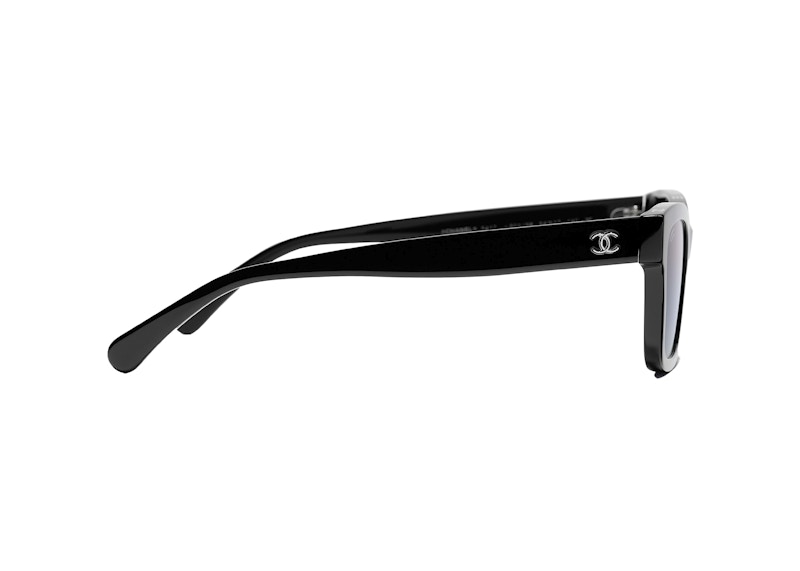 Chanel Square Polarized Sunglasses Black (5417 C501/S8) in Acetate - US