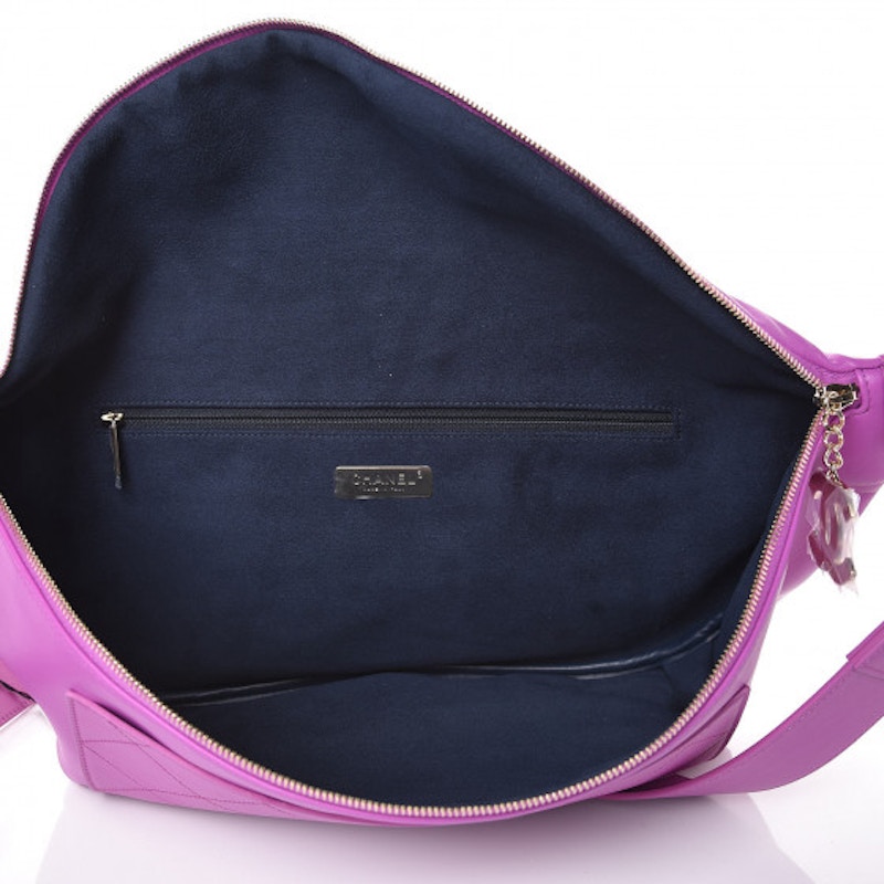 Chanel x Pharrell Waist Bag Purple in Lambskin with Silver-tone - US