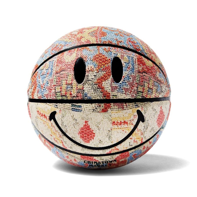 Chinatown Market Patchwork Smiley Basketball - US