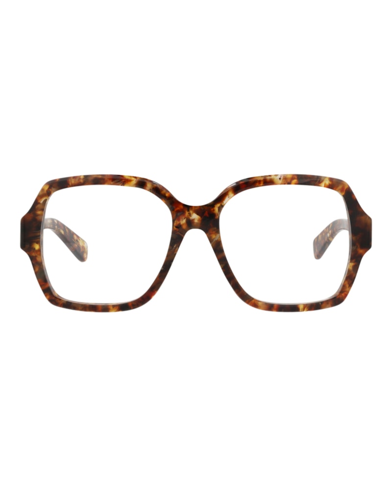 Chloe Square-Frame Recycled Acetate Optical Frames Havana Havana ...