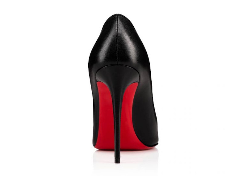 Christian Louboutin Kate 100mm Pump Black Nappa Leather - 3191410BK01 - US