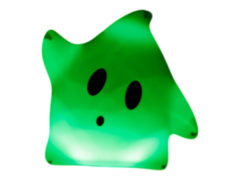 Seau à pop-corn LED Cinemark The Super Mario Galaxy Movie Luma, vert de ...