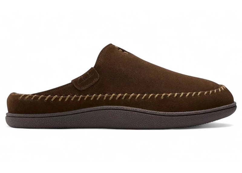Clarks Frien Wall Slippers Brown Men's - 26181177 - US