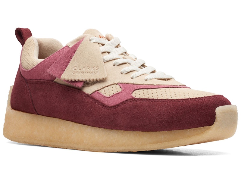 Clarks Originals Lockhill Ronnie Fieg 8th Street Oxblood Combi Men's ...