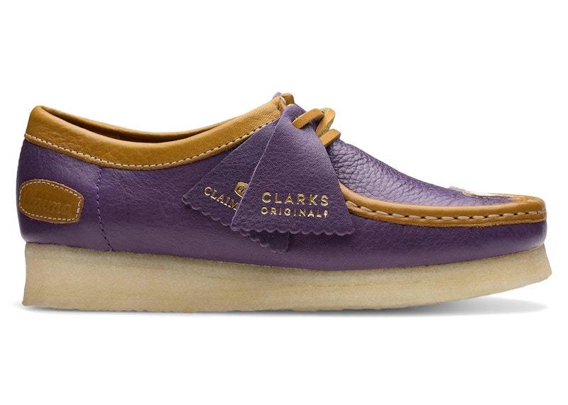 Clarks Originals Wallabee Purple Combination Men's - 26175433 - US