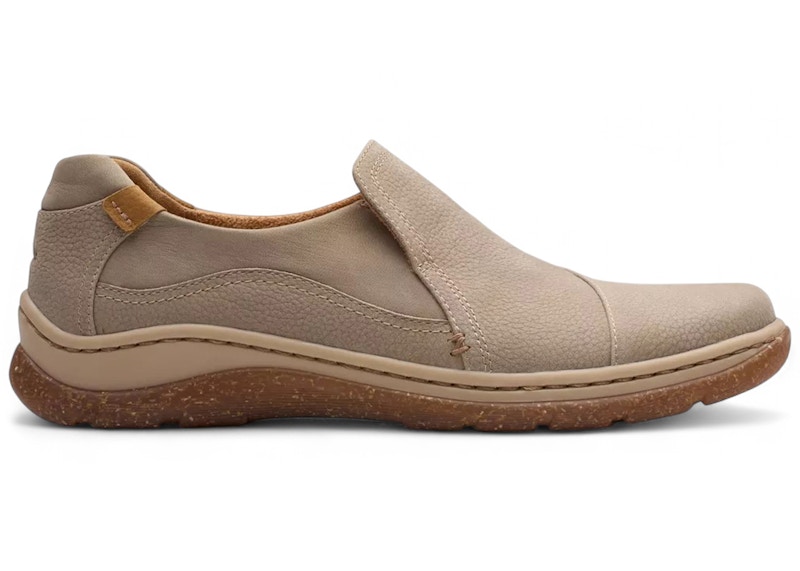 Clarks Orlene Slip Stone Nubuck (Women's) - 26182986 - US