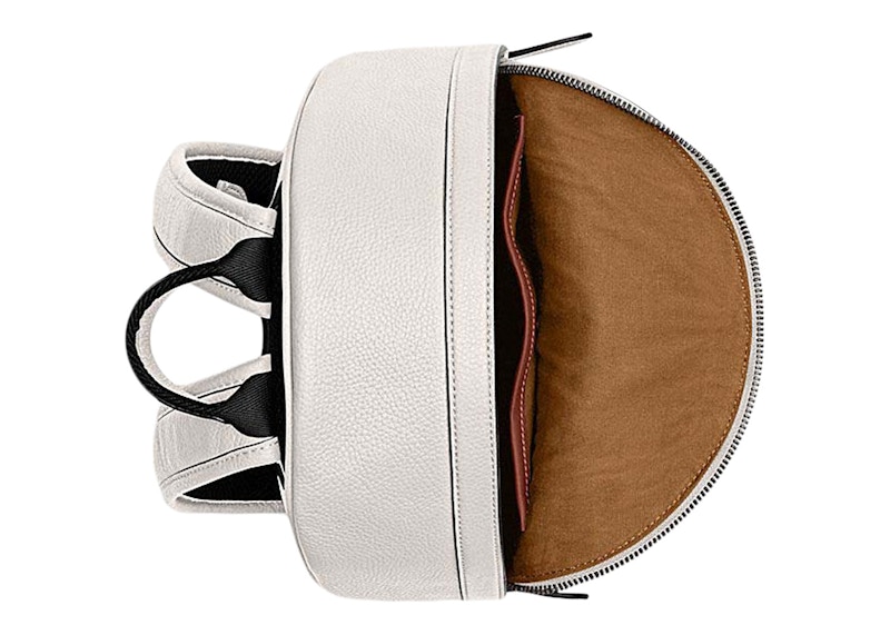 Coach Backpack Charter 24 in Signature Leather Chalk in Leather with ...