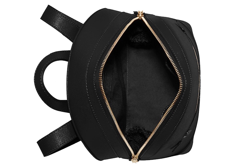 Coach Kenley Backpack Medium Black in Leather with Gold-tone - US