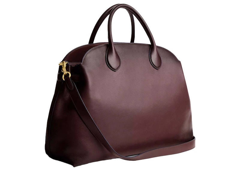 Coach Soft Empire Carryall Bag 48 Brass/Merlot in Leather with Gold ...