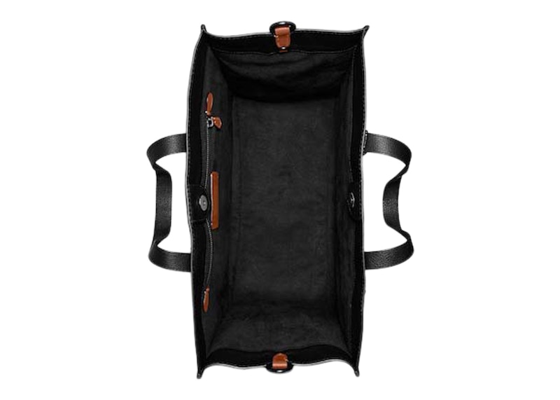 Coach Tote Field 40 in Signature Canvas Tan in Canvas with Black-tone - US