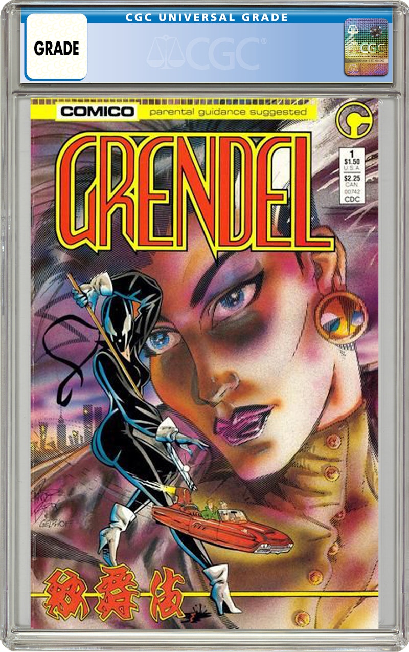 Comico Grendel (1986 Comico) #1A Comic Book CGC Graded - US