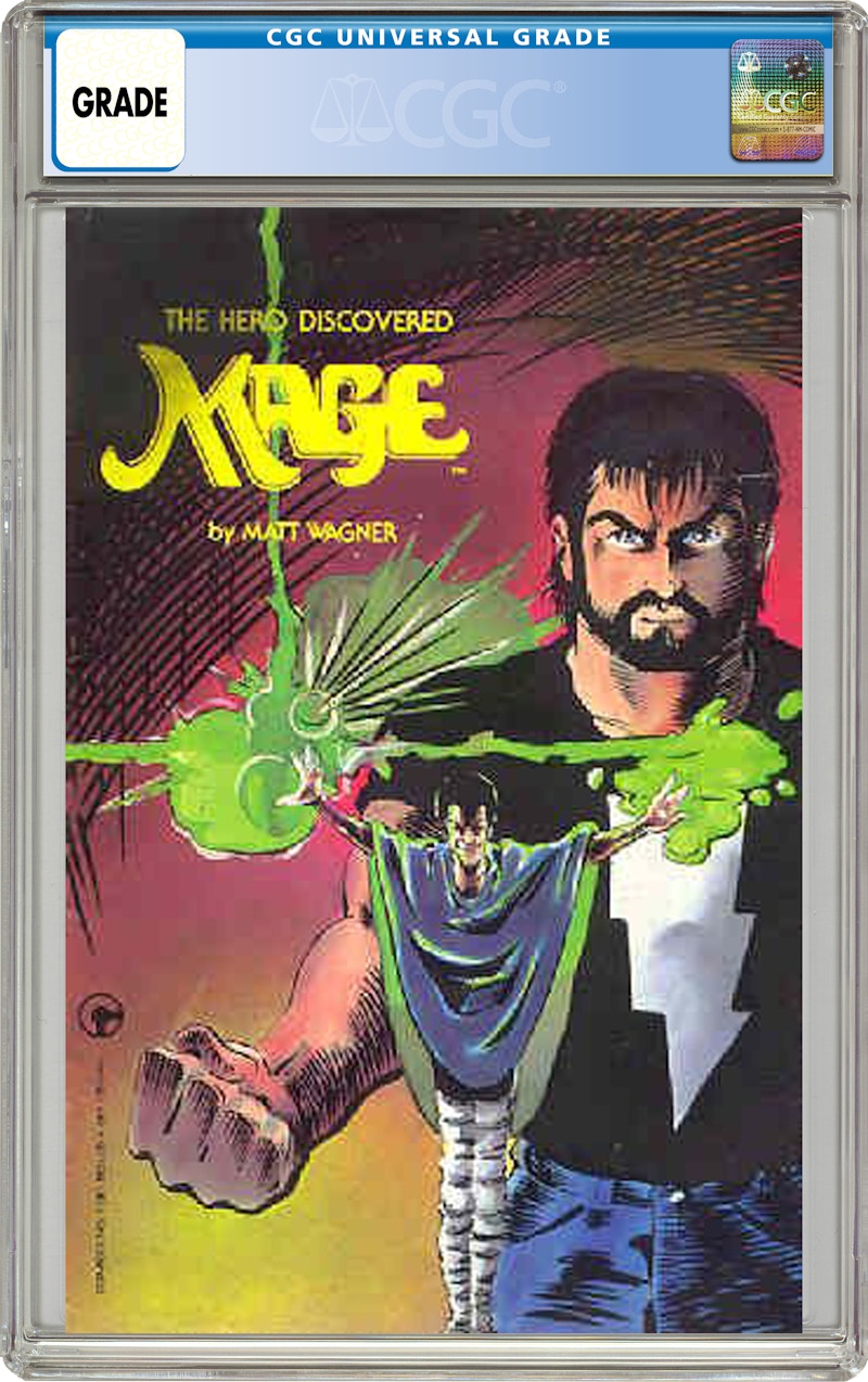 Comico Mage The Hero Discovered (1985) #1 Comic Book CGC Graded - JP