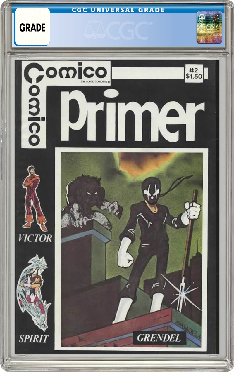 Comico Primer (1982 1st Series) #2 Comic Book CGC Graded - US