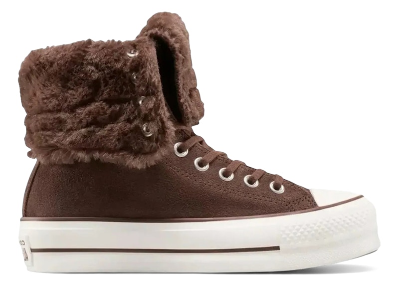 Converse Chuck Taylor All Star Fold Over Hi Totally Fudged (Women's ...