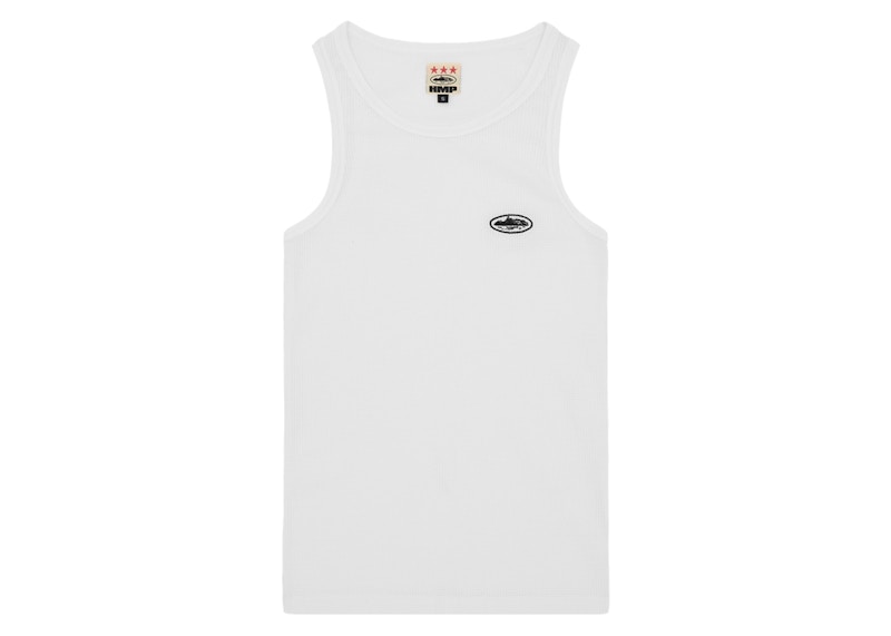 Corteiz HMP Essentials Tank Top (3 Pack) White Men's - SS24 - US