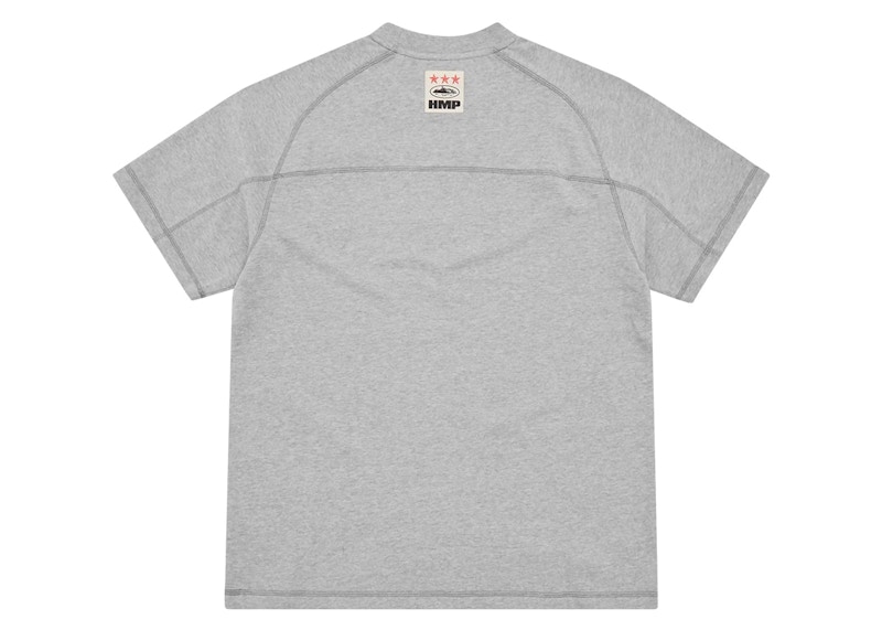 Corteiz HMP Panel Tee Grey Men's - SS24 - US