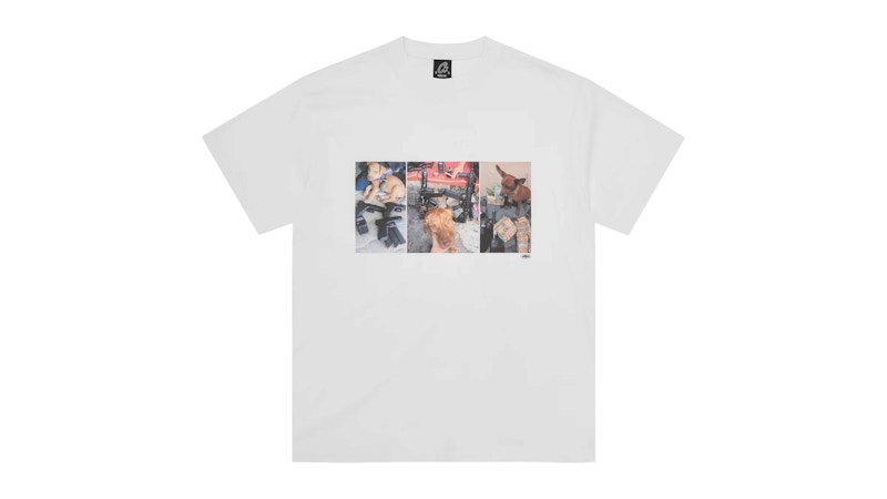 Corteiz Narco Pets Tee White Men's - SS26 - US