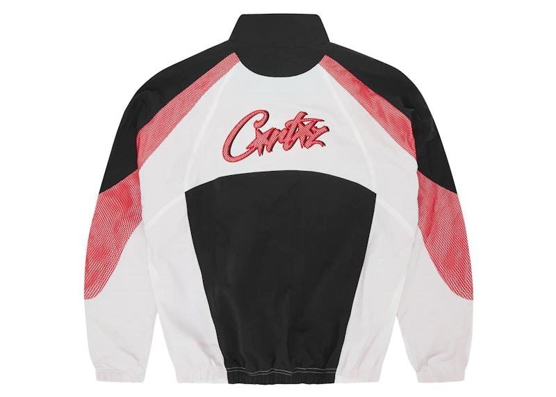 Corteiz Vertigo Shuku Jacket Black/Red Homme de la Collection - FW23 - FR