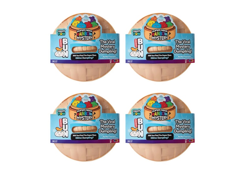 Squishy Bun Super Mega Rainbow Mystery Squishy "Dumpling" (Glitter ...