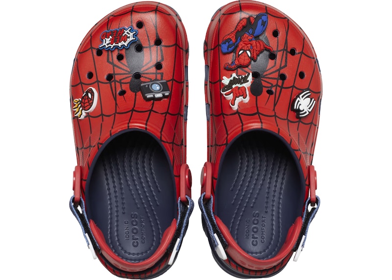 Crocs Classic All-Terrain Clog Marvel Spider-Man (Kids) Kids' - 208786 ...
