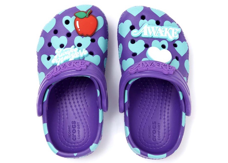 Crocs Classic Clog Awake NY Purple (Kids) Infant - Sneakers - US